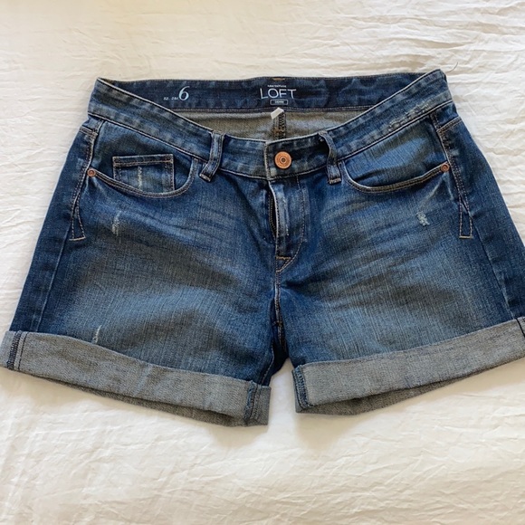 LOFT | Shorts | Loft Size 6 Size 28 Denim Shorts | Poshmark
